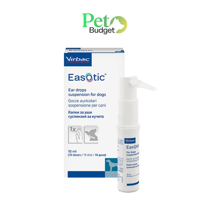 Virbac Easotic Ear Drops Suspension For Dogs 10ml I EXP: 12/2025 ...