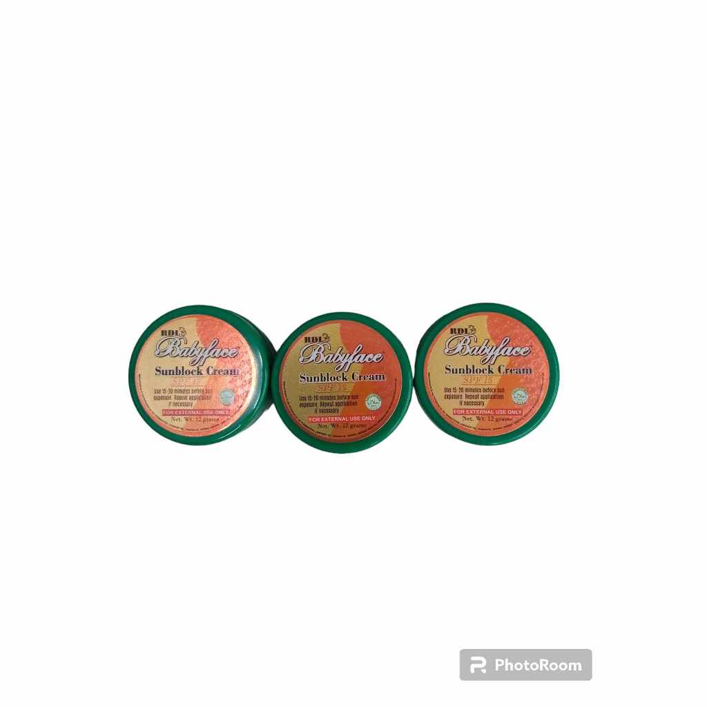 RDL Sunblock Cream SPF-15 12G (3-pcs) | Shopee Philippines