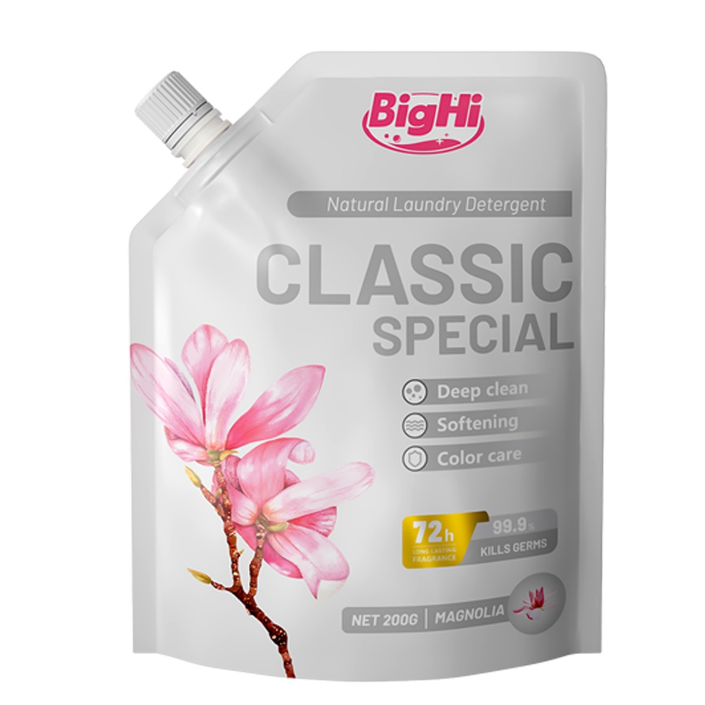 Laundry Liquid Detergent 200g Bighi Waiting for Love Scent Natural ...