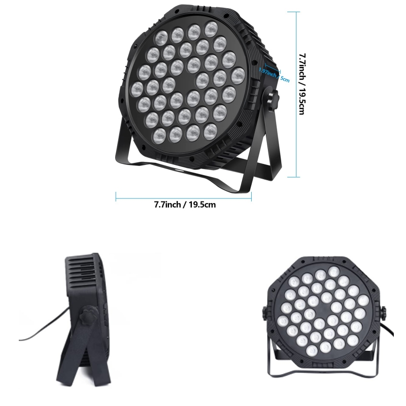 6/18/36/54 LED Par Light DMX512 Disco Light Stage Lighting Party Light ...