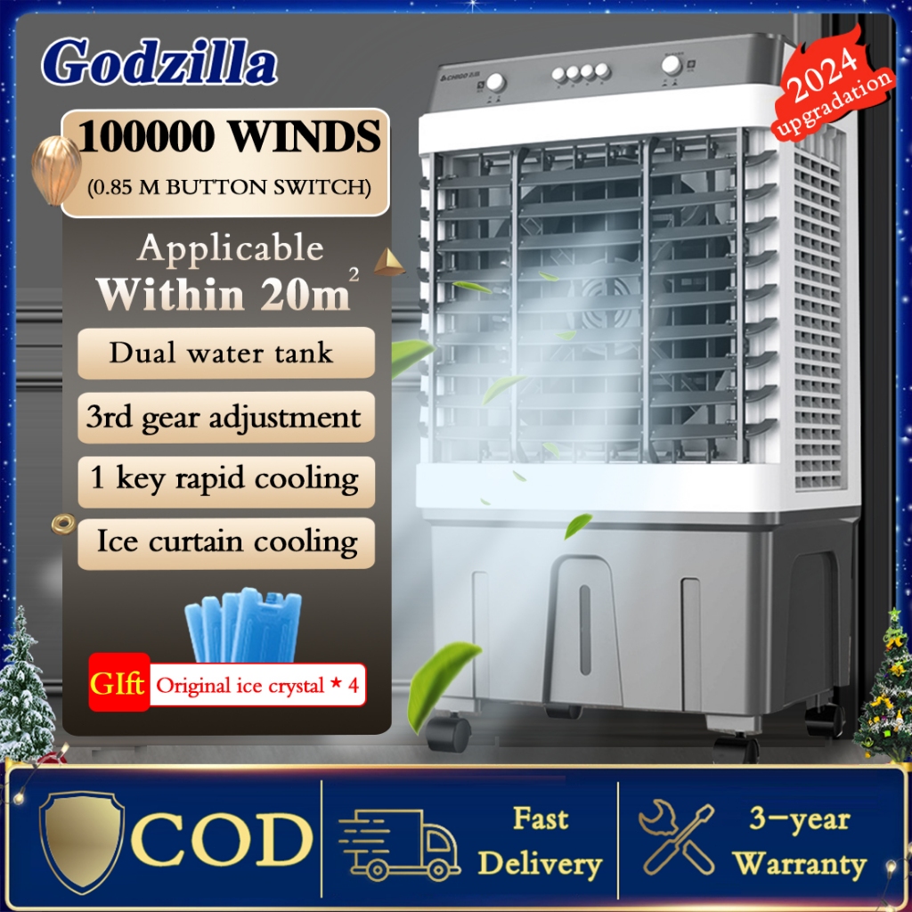 60L Air cooler portable air conditioner mini aircon electric fan ...