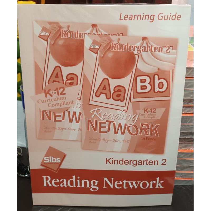 READING NETWORK KINDERGARTEN 2 LEARNING GUIDE | Shopee Philippines
