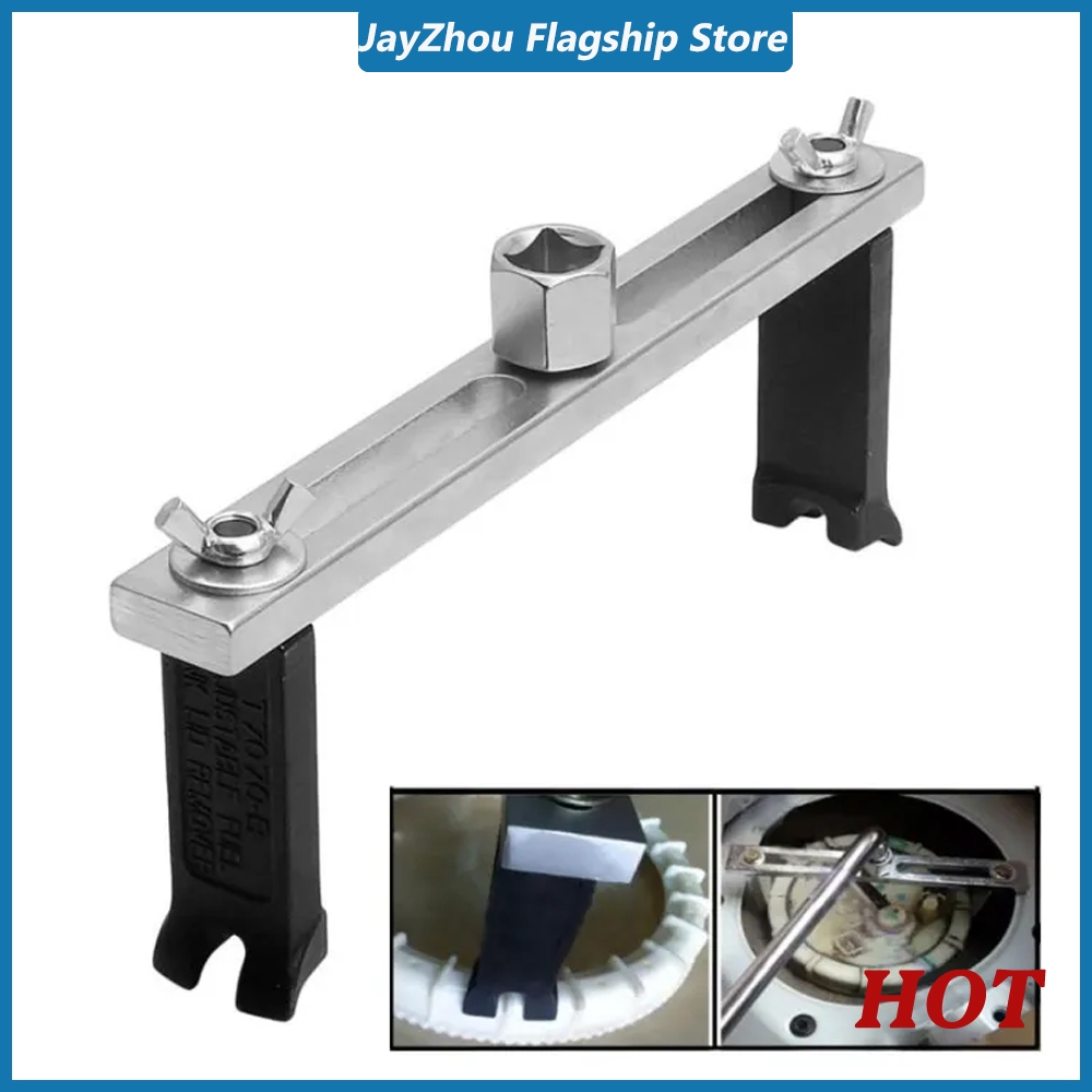 Universal Tank Cover Wrench Fuel Pump Tool Remover Round Lid Car ...
