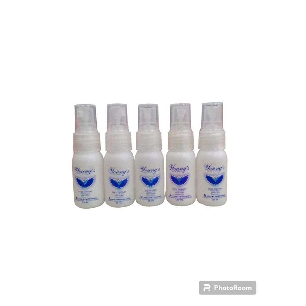 Youngs Cologne 25ml Cool Fantasy (5-BOTTLES) | Shopee Philippines