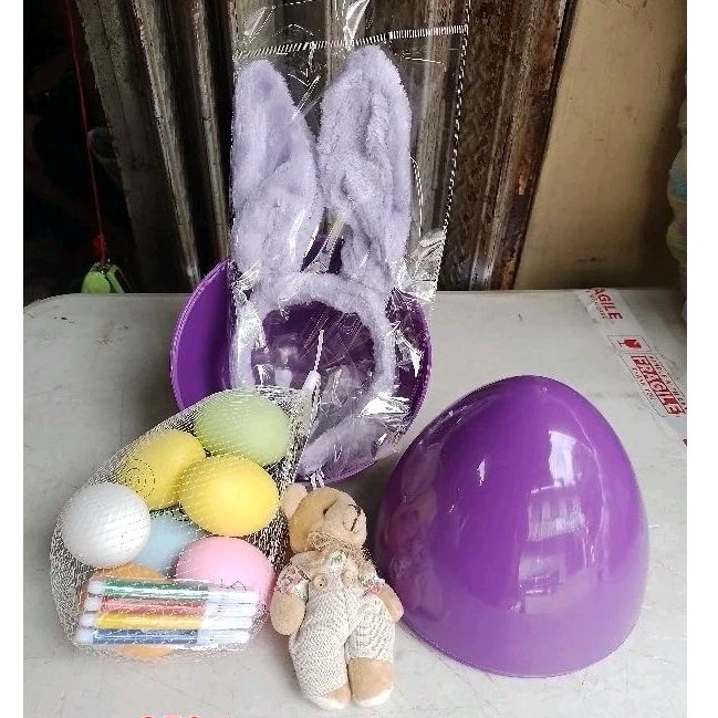 PLASTIC EGG TOY PARTY EGG TOY FOR KIDS | Shopee Philippines