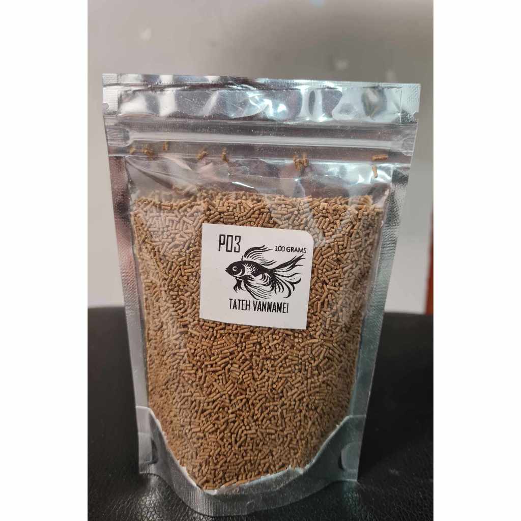 PO1 PO2 PO3 FISH FOOD TATEH VANNAMEI SINKING PELLET ORNAMENTAL FISH ...