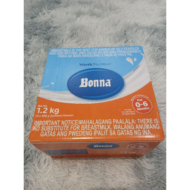 Bonna 1.2kg (for 0-6mos) | Shopee Philippines
