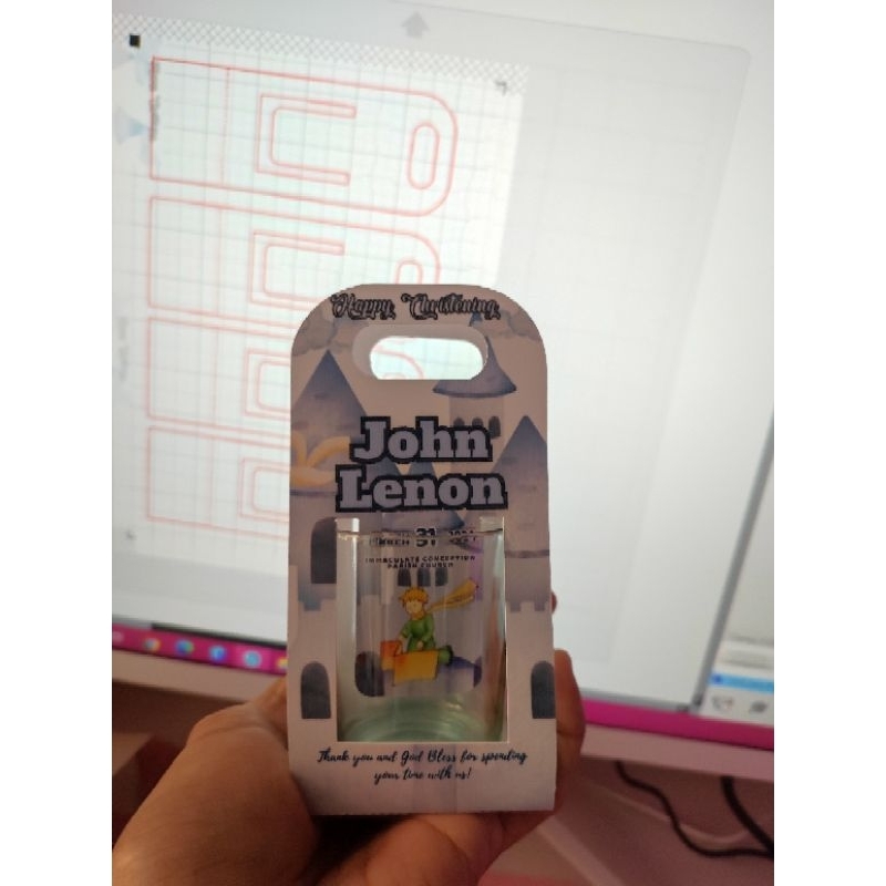 Lowest Price Shot Glass Ninang Ninong Mug Souvenir birthday Baptism ...