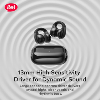 Itel Earbuds A01 Open-Ear Earphones Wireless Bluetooth 5.3 ENC Noise ...