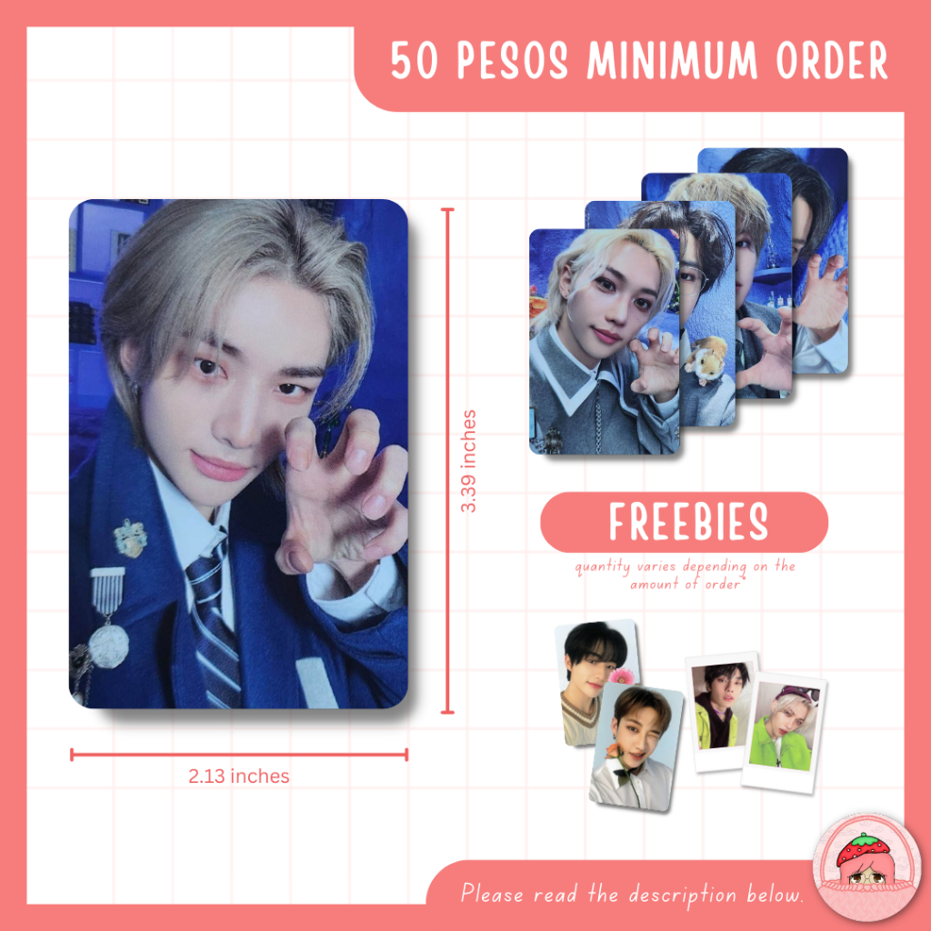 [2 PCS SET] SKZ'S MAGIC SCHOOL COLLECT BOOK PC PHOTOCARD UNOFFICIAL ...