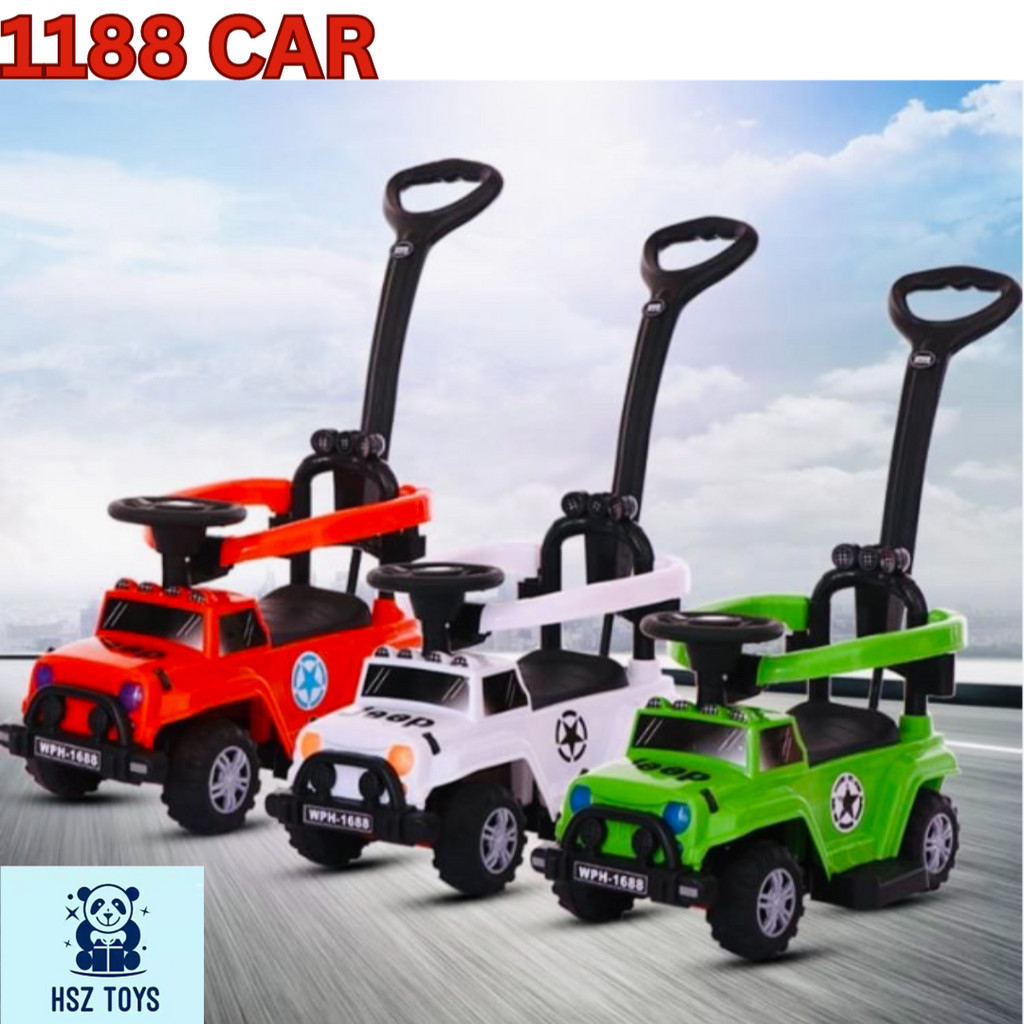 YSL SHOP Multifunction Outdoor Kids Ride on Toy Car Push Stroller Baby ...