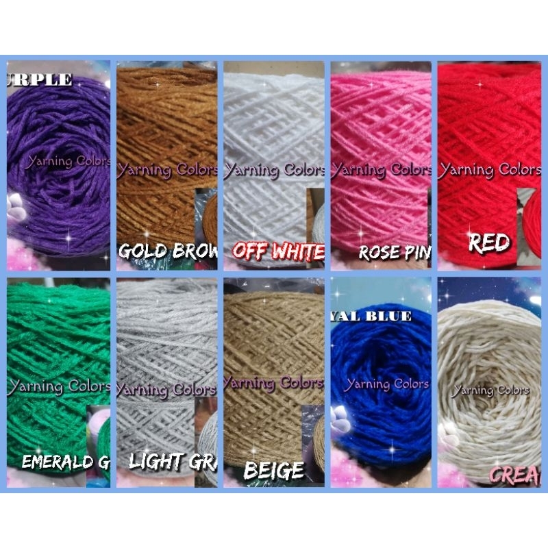 4ply twisted Acrylic indophil Yarn | Shopee Philippines