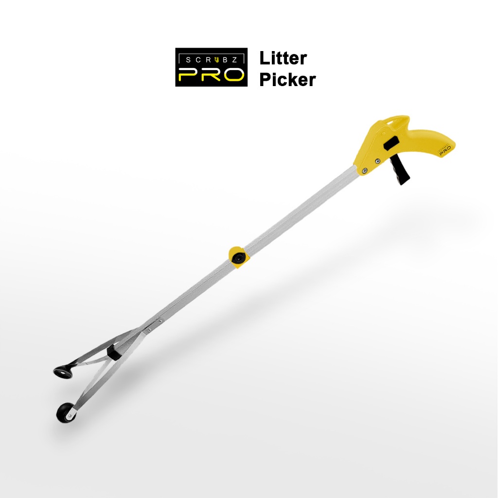SCRUBZ Pro Litter Picker, Litter Grabber, Trash Picker, Garbage Pick up ...