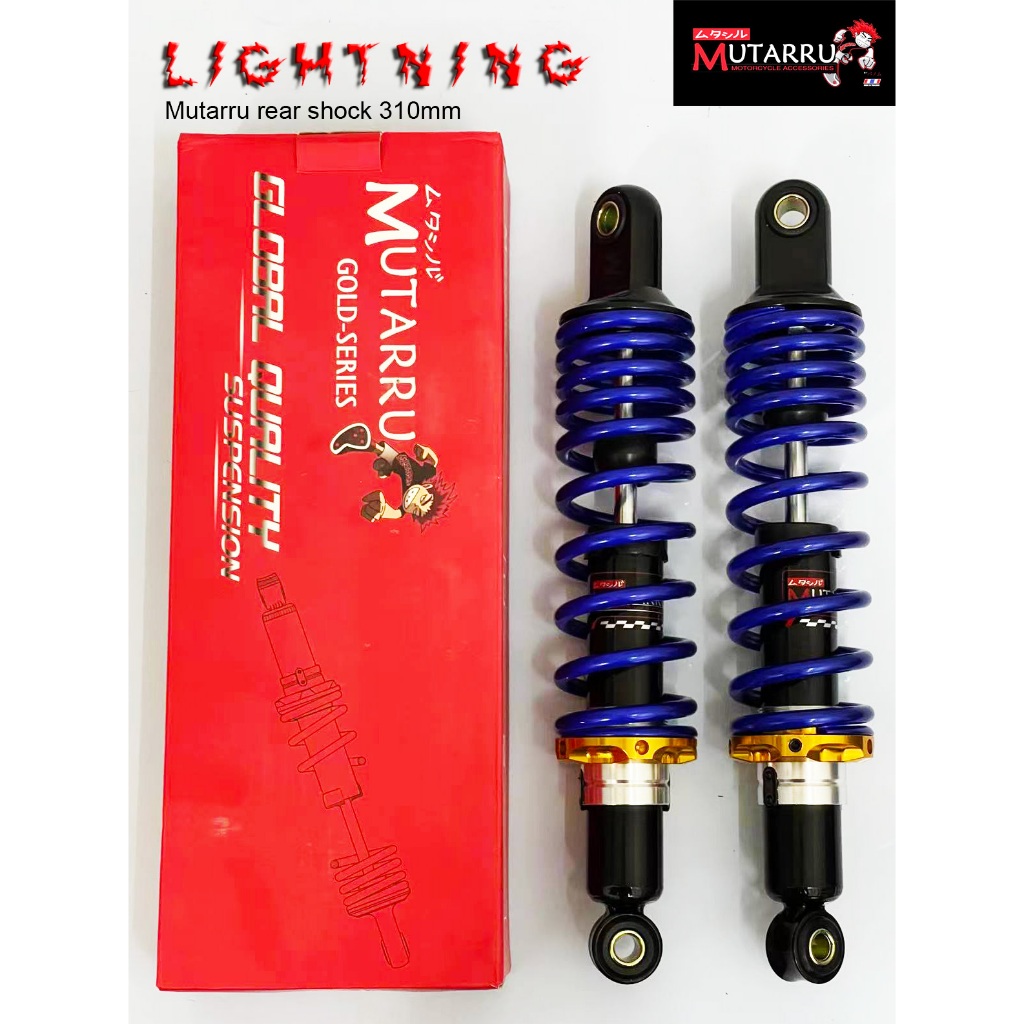 Mutarru rear shock 340mm to 310mm | Shopee Philippines
