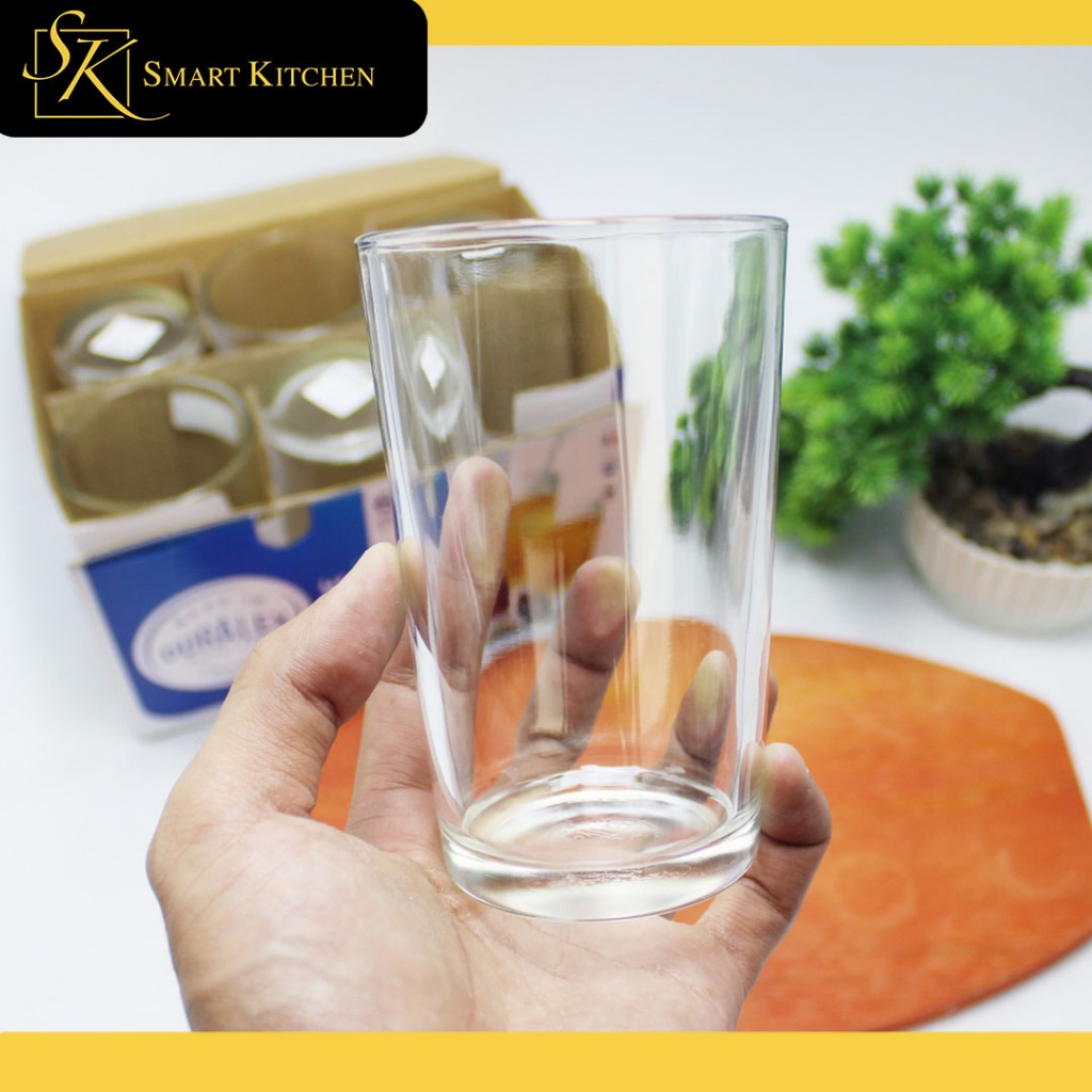 Smart Kitchen 6pcs Set 285ml High Ball Glass Tumbler(GA285) drinkware ...