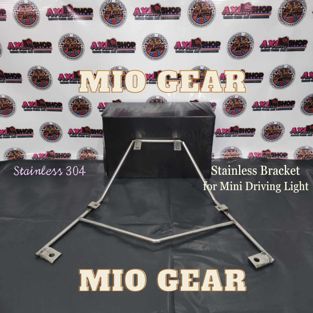 Mio gear MDL bracket stainless 304 mini driving light bracket for mio ...