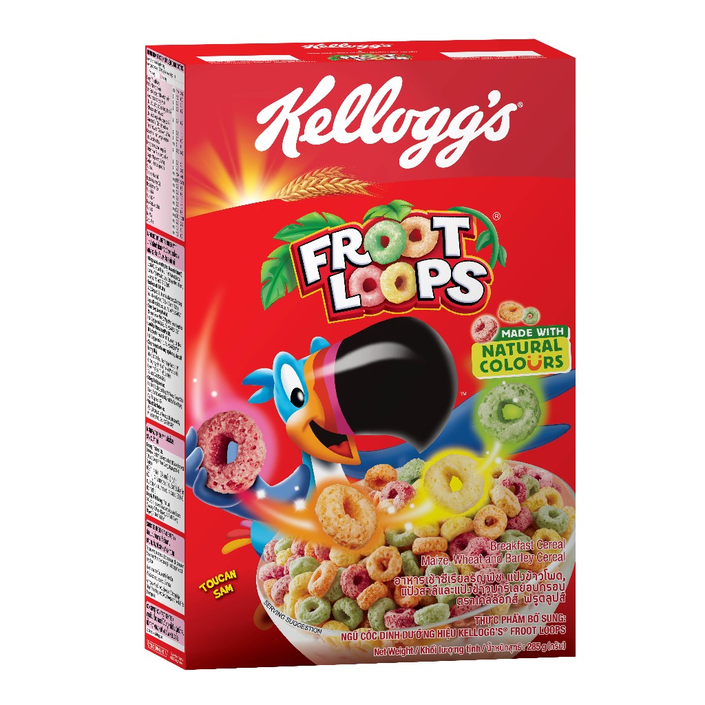 Kelloggs Froot Loops 285G | Shopee Philippines