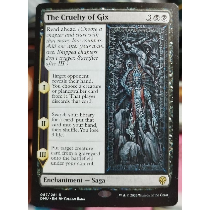 The Cruelty of Gix (Magic the gathering) | Shopee Philippines