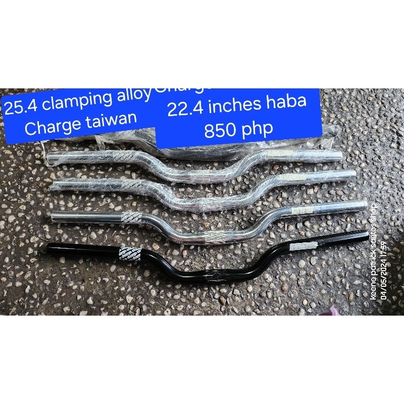 charge spit urban riser bar 25.4 clamping alloy 22.4 inches haba 900 ...