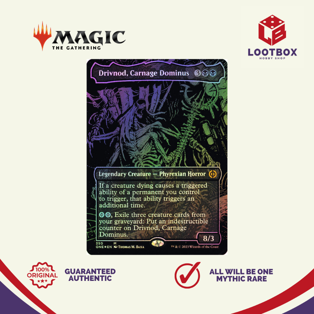 Magic the Gathering: Drivnod, Carnage Dominus (Mythic Rare) - All Will ...