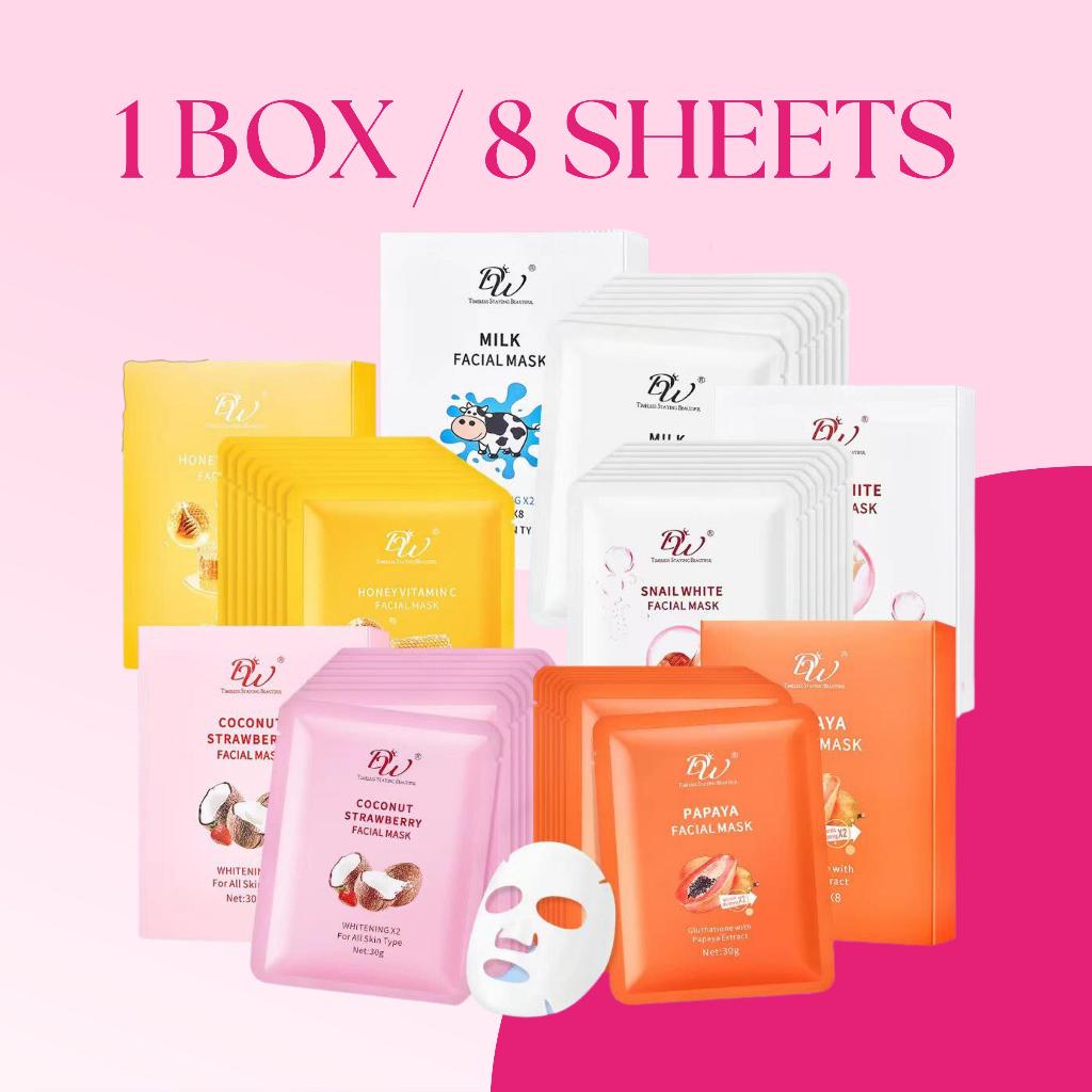 DW Facial Mask Whitening Soothing Hydrating Moisturizing Anti Aging ...