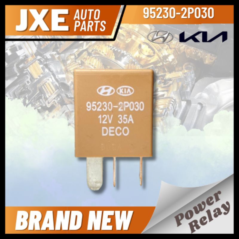 Power Relay 4PINS 12V 35A for Kia & Hyundai (95230-2P030) DECO | Shopee ...