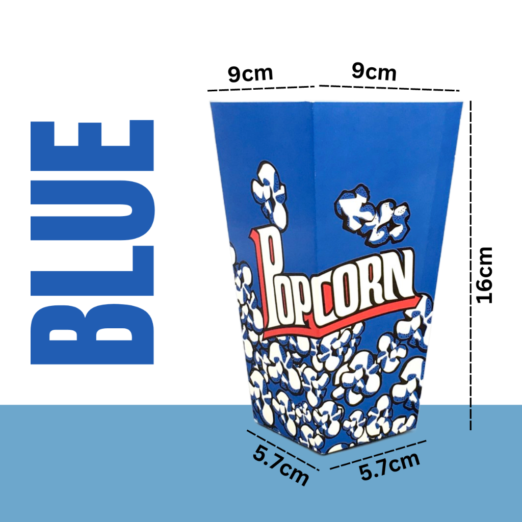 20pcs Popcorn Box Paper with Printed Design | Shopee Philippines