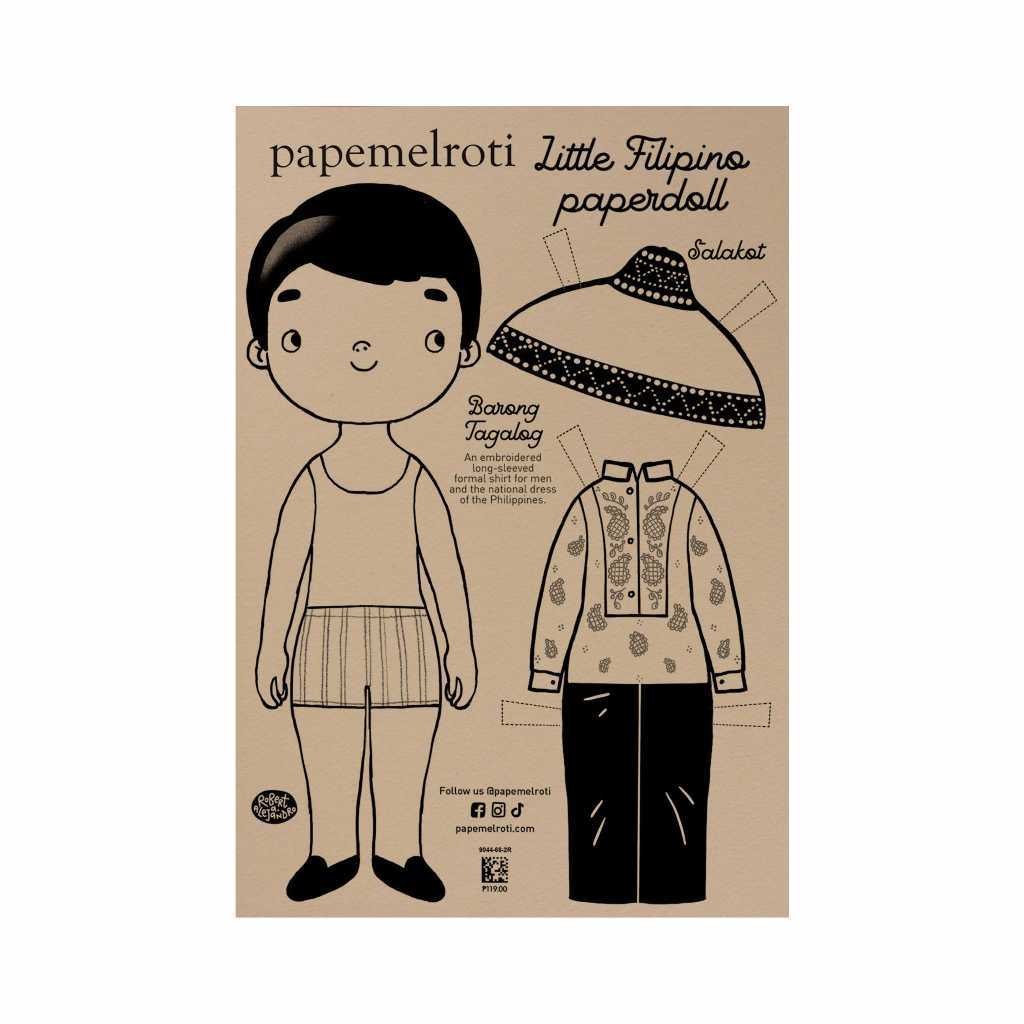 Papemelroti Articulated Paper Puppets | Paper Dolls | Philippine Heroes ...