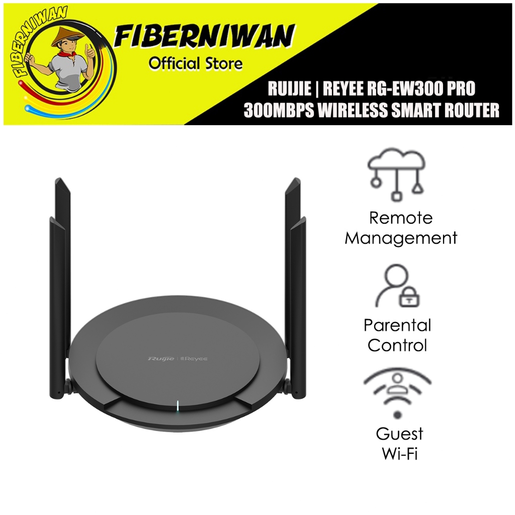 Ruijie Reyee RG-EW300 PRO 300Mbps Wireless Smart Router | Shopee Philippines