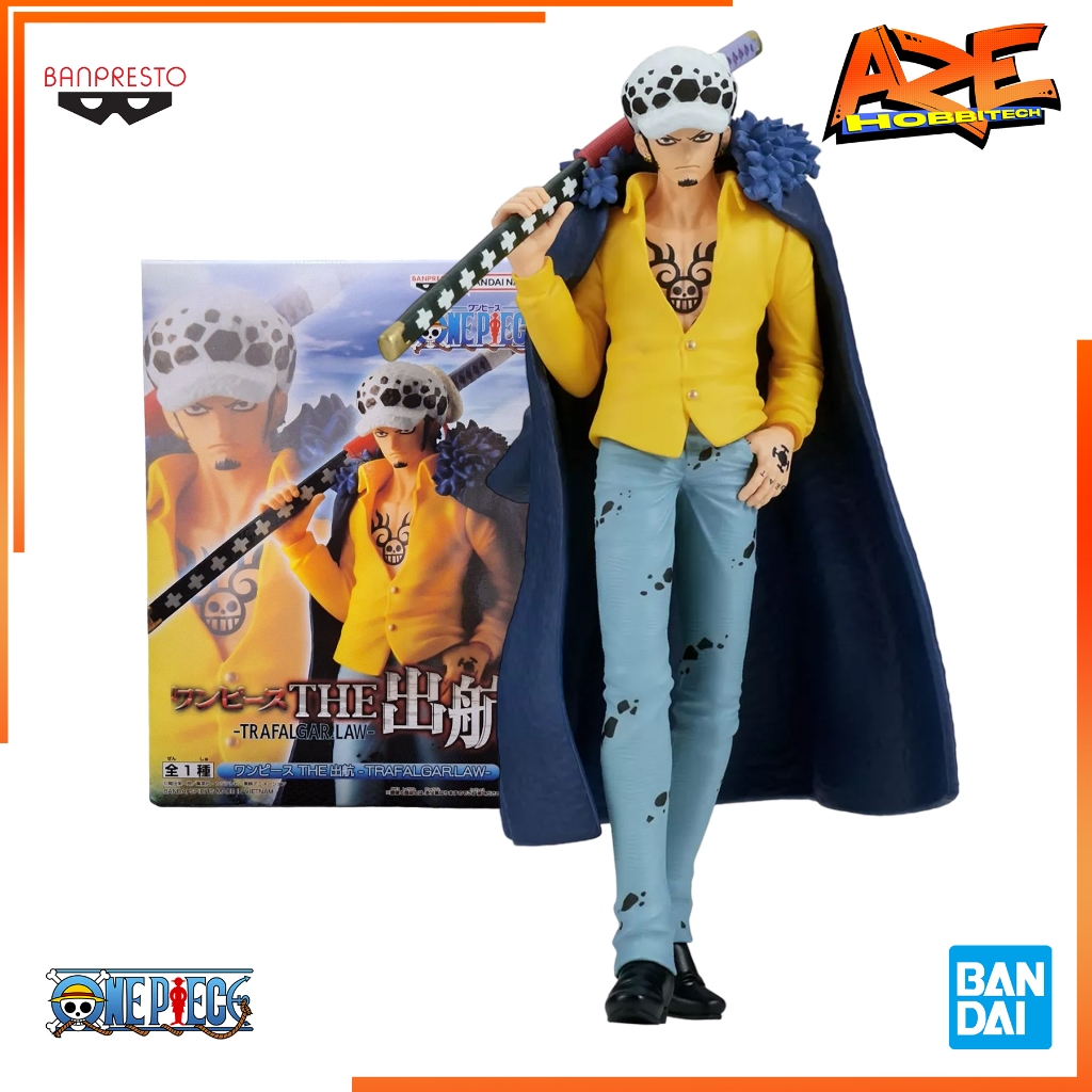 Banpresto One Piece The Shukko Luffy Zoro Sanji Robin Law Sabo Koala Action Figure Bandai ...
