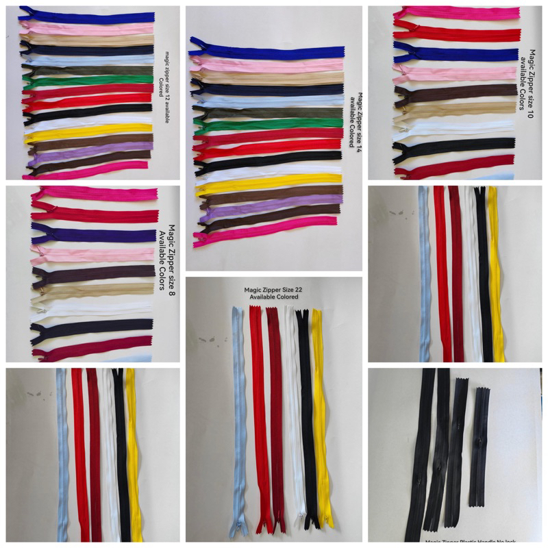 Invisible Zipper I Magic Zipper per piece | Shopee Philippines