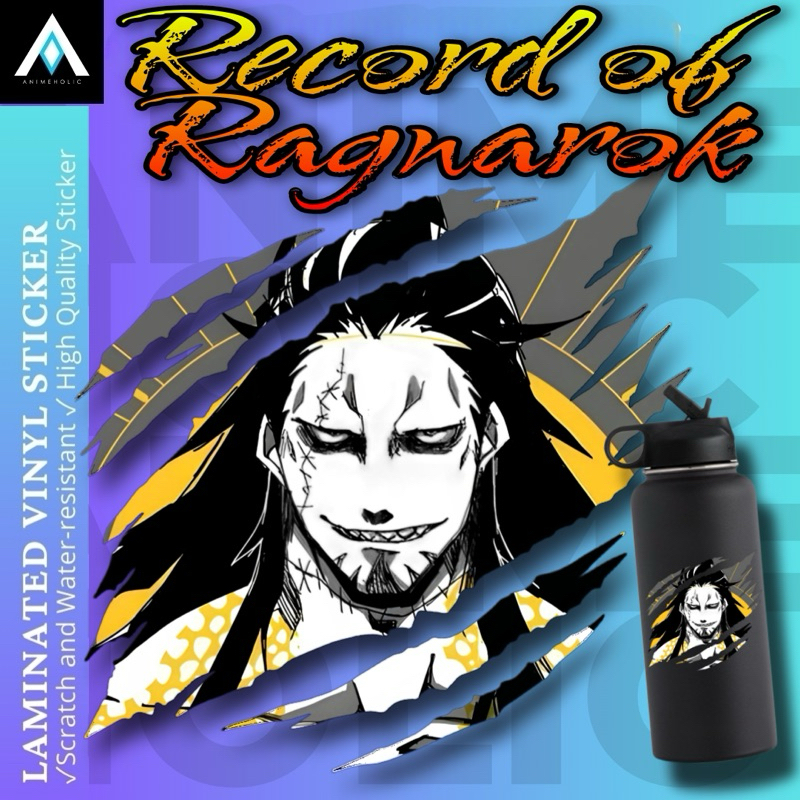 Record of Ragnarok Scratch Sticker Design Laminated Vinyl ~ ANIMEHOLIC ...