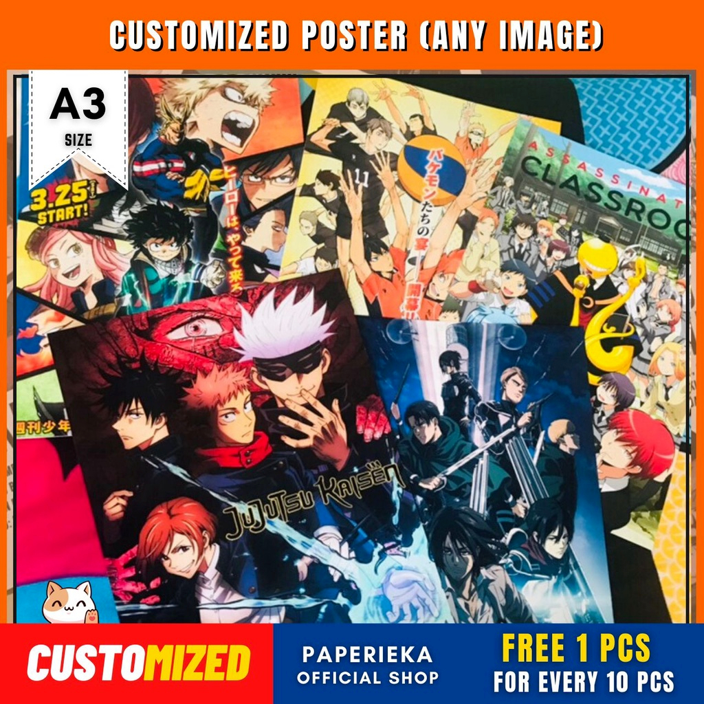CUSTOMIZED POSTERS WITH INSTAX (Mini, Wide, A4, 4R, 5R, Laminated ...
