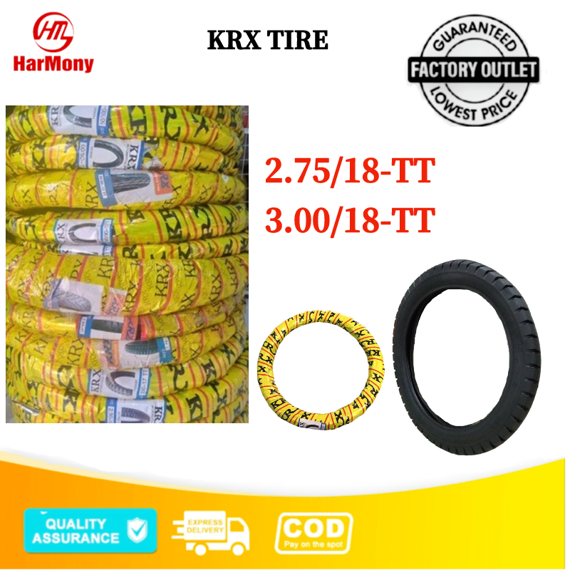 Motorcycle KRX Tube Tires/Tyre/Gulong TT Random Design | Shopee Philippines