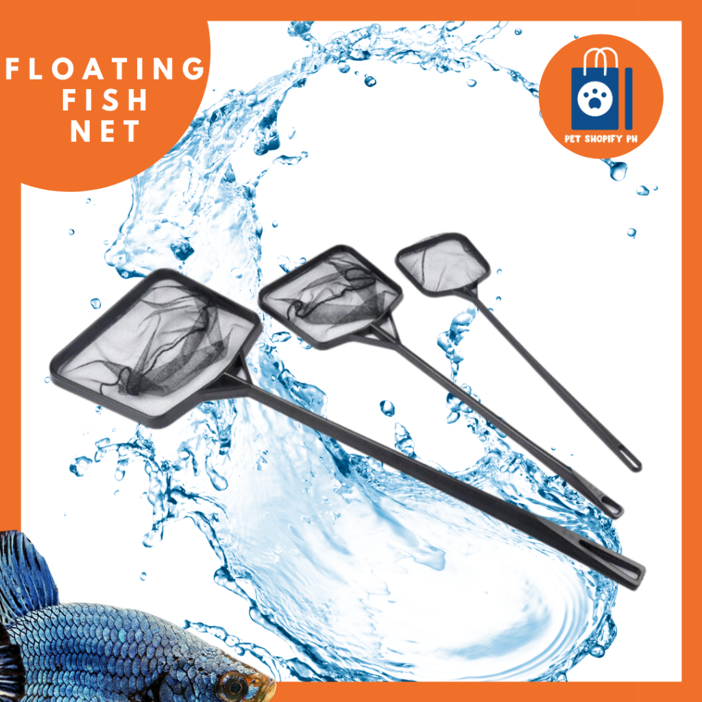 Floating Fish Net - Aquarium Fish Pond Scoop | Shopee Philippines