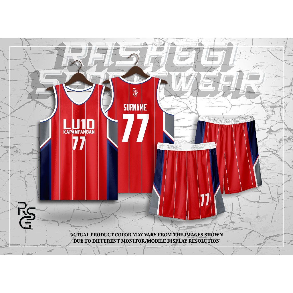 2024 RSG Customized Jersey Full Sublimation LUID PAMPANGAN | Shopee ...