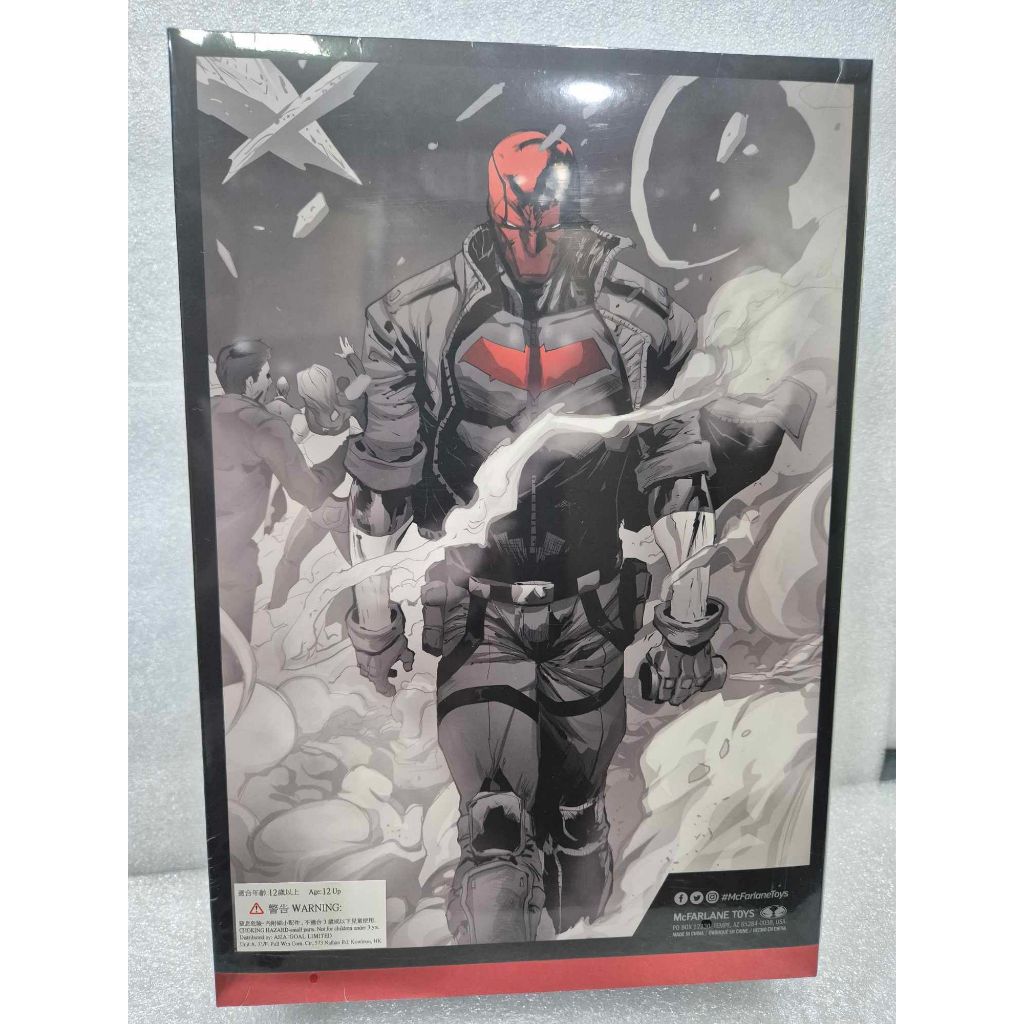 Mcfarlane Red Hood New 52 Black & White Accent Edition Bigbadtoystore Exclusive DC Multiverse ...