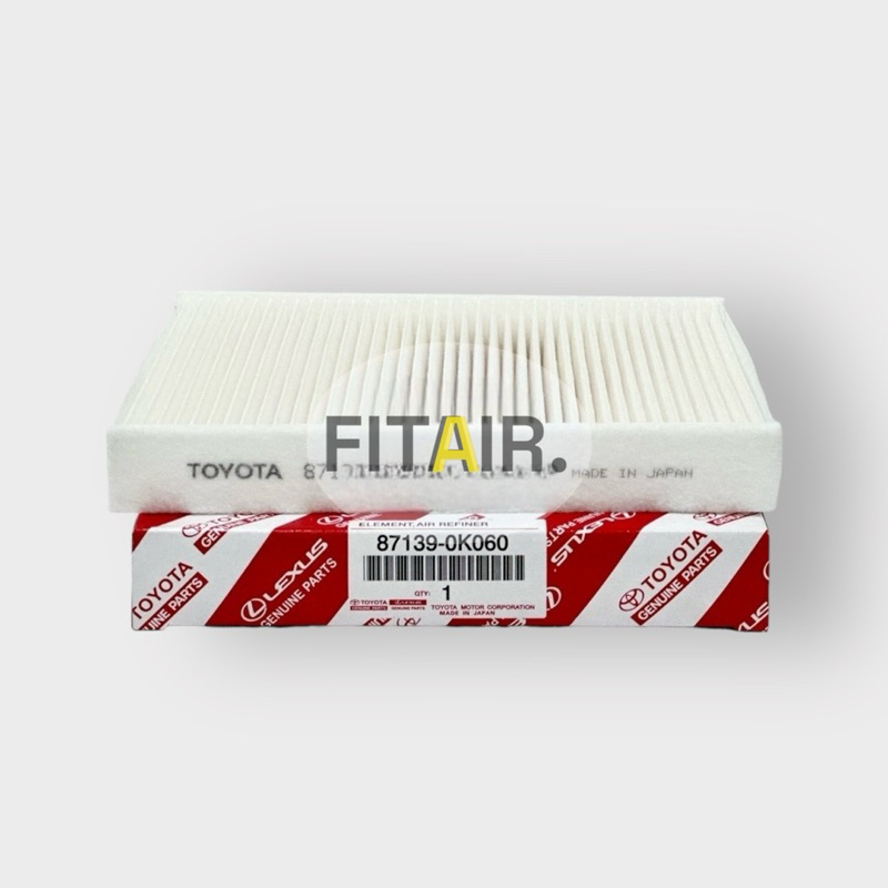 Toyota Aircon Cabin Filter (87139-0K060) Vios Innova Fortuner Altis ...