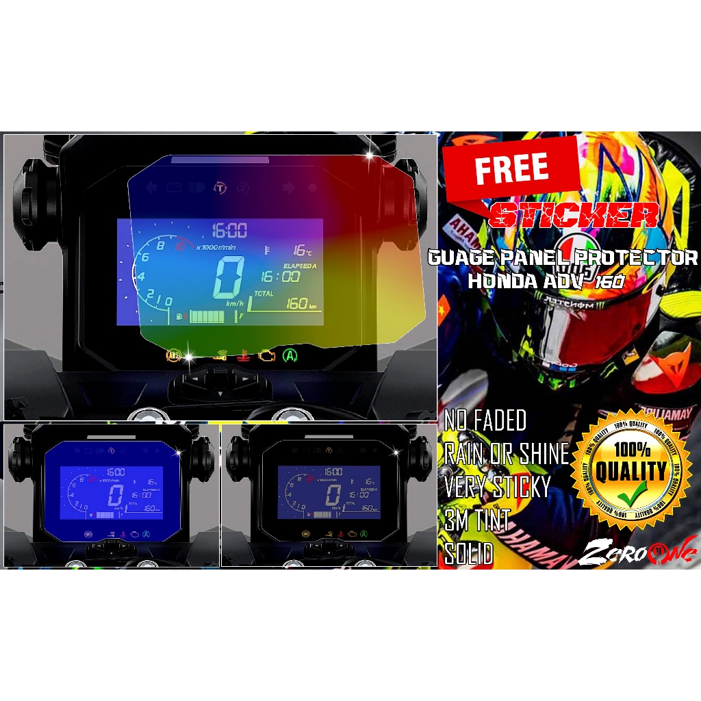 Honda ADV 160 Gauge Panel Protector | Shopee Philippines