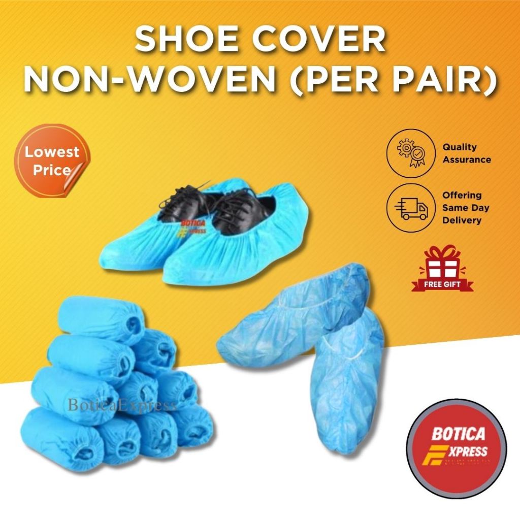 Shoe Cover Non-Woven (2 Pairs) | Shopee Philippines