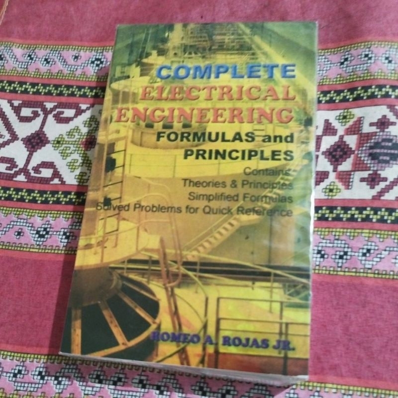 complete electrical engineering formulas & principles (rojas) | Shopee ...