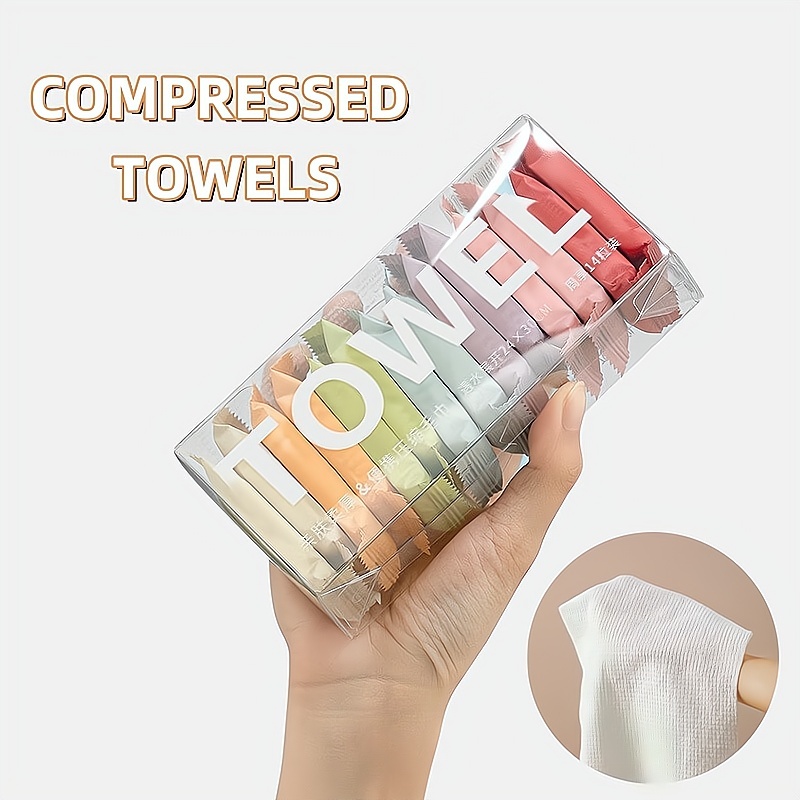 Disposable Compressed Towel, Thickened And Enlarged Pure Cotton Travel ...