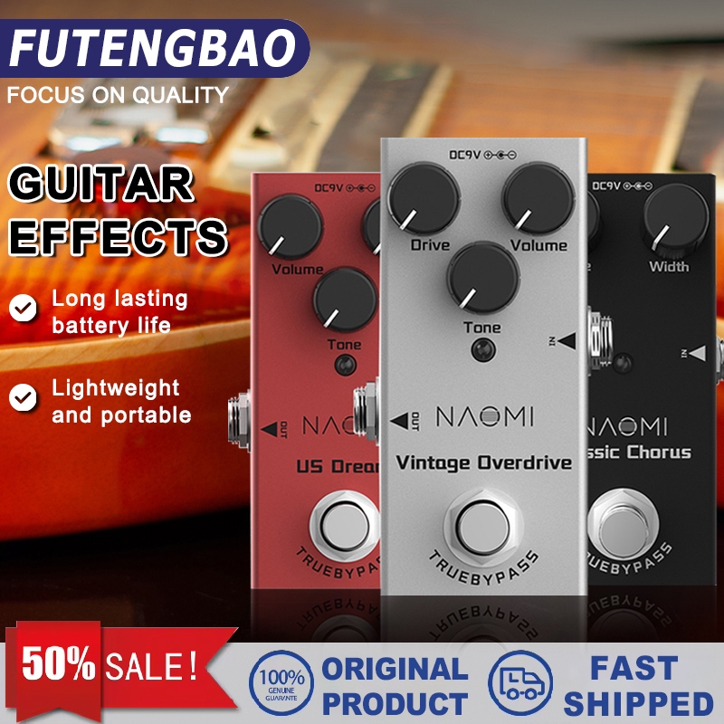 Electric guitar pedal, classic overdrive speaker, analog delay, heavy ...