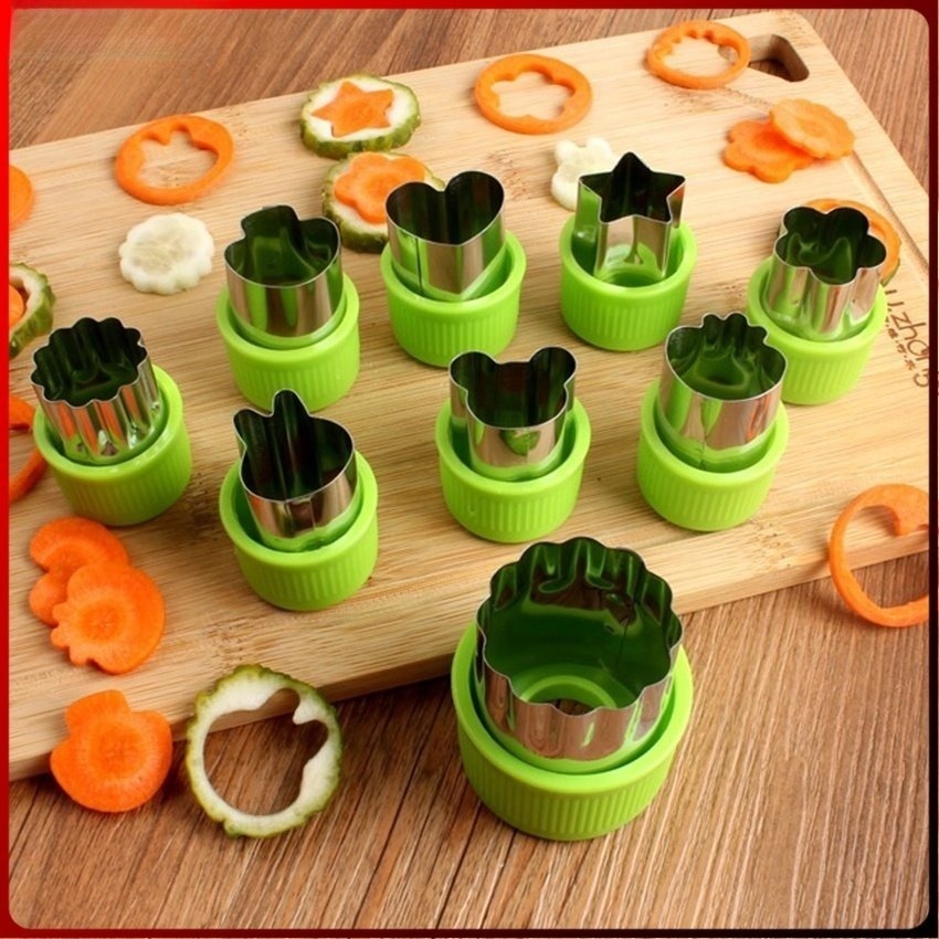 Cookie Sandwich Cutter Shaper Molder Food Cutter Vegetable Fruit Cutter ...