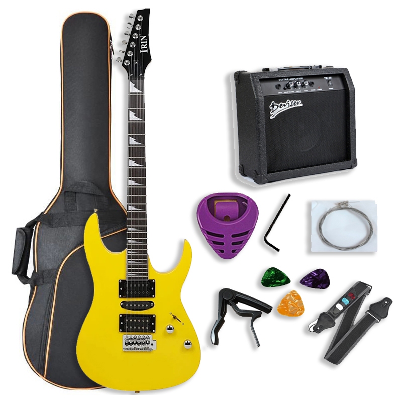 KAWES Double Rocker Electric Guitar Professional Metal Electric Guitar ...