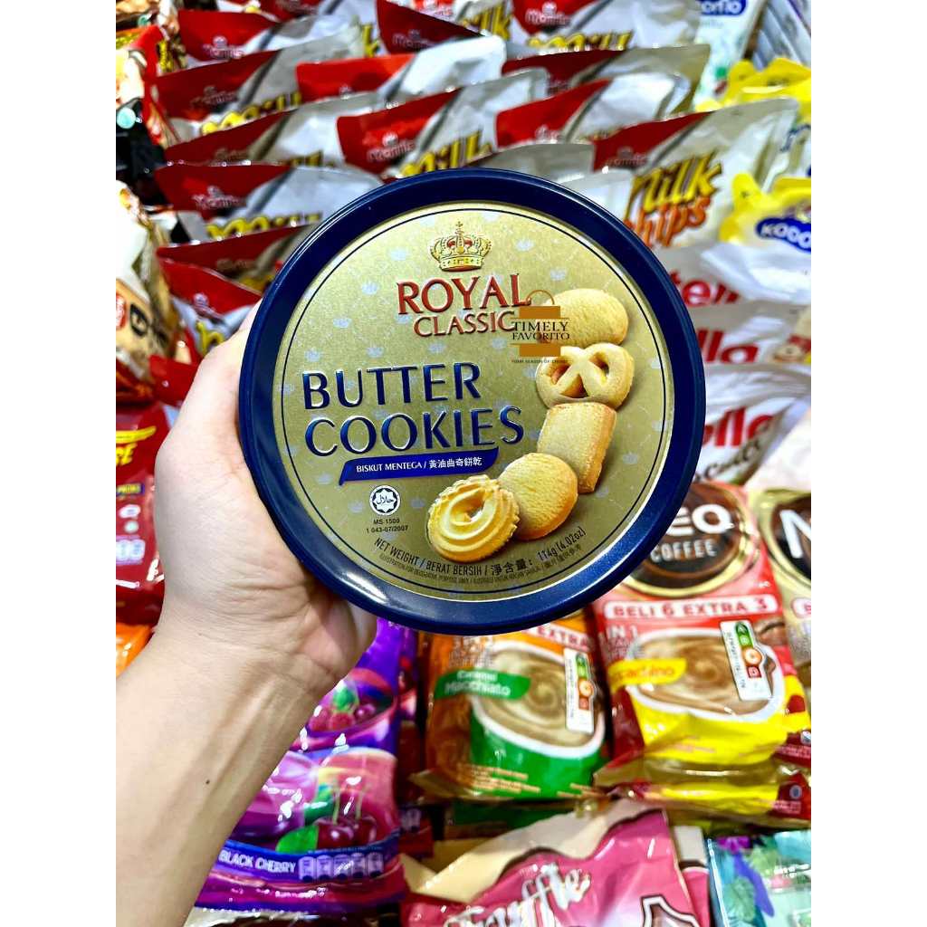 Royal Classic Butter Cookies 114g/Kastel British Butter Cookies 340g Gift biscuits | Shopee ...