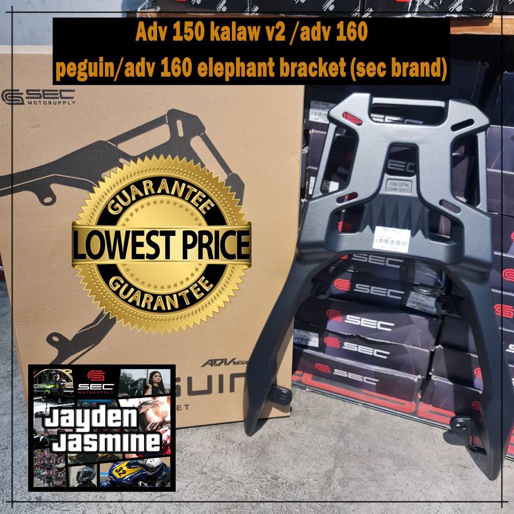 Adv 150 kalaw v2 /adv 160 peguin/adv 160 elephamt bracket original sec ...