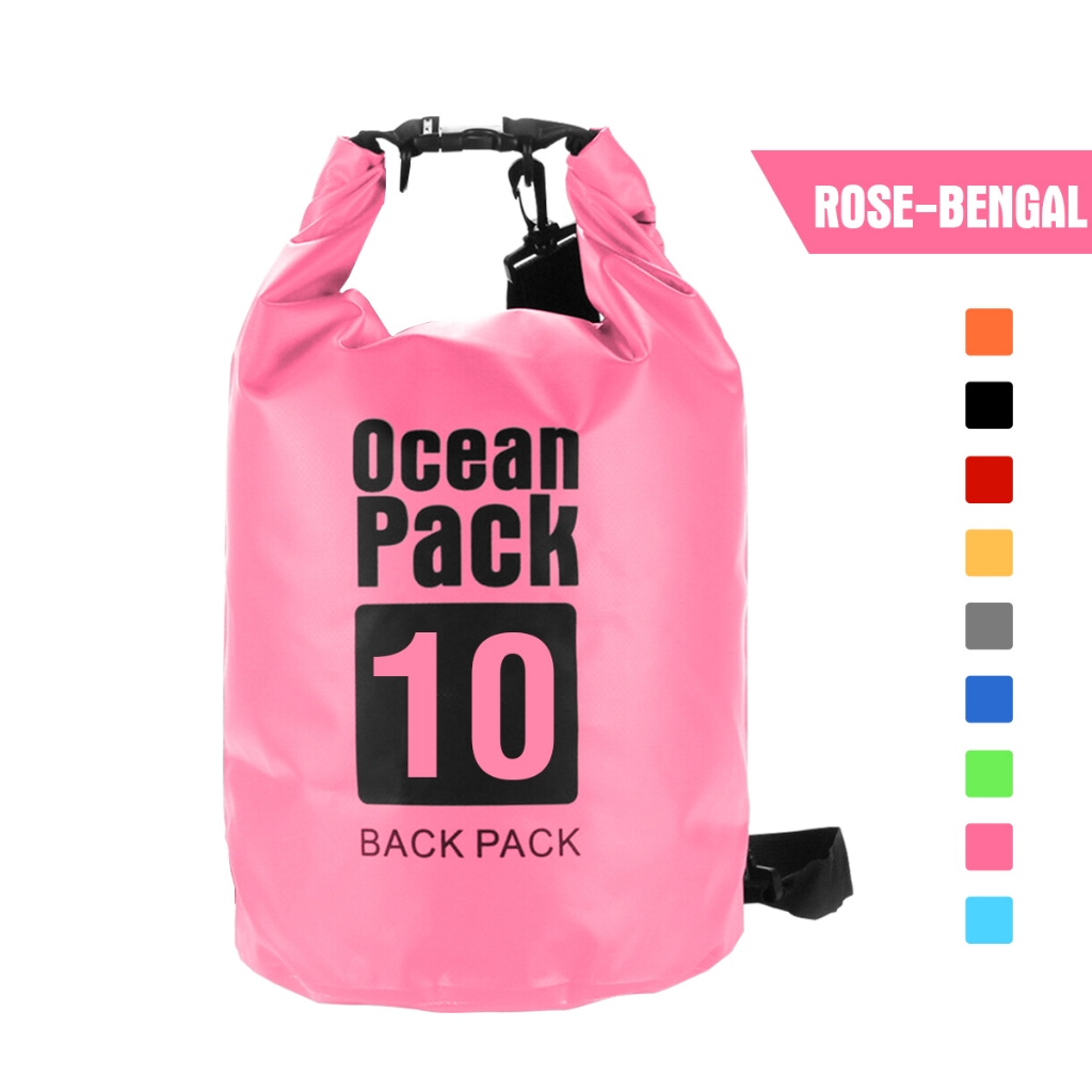Ocean Pack Waterproof Dry Aqua Bag Outdoor Swimming Sling Shoulder ...