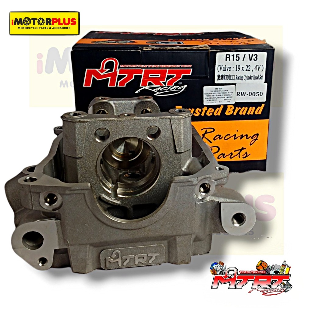 MTRT CYLINDER HEAD SET 19/22mm w/ RETAINER/VALVE SPRING/VALVE LOCK ...