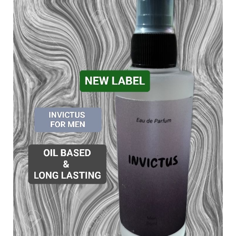 INVICTUS EAU DE PARFUM FOR MEN 85ML OIL BASED & LONG LASTING | Shopee ...